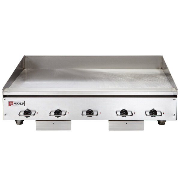 Wolf WEG60E-24C 60" Electric Countertop Griddle with Snap-Action ...