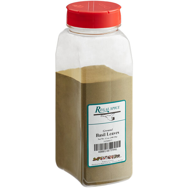 Regal Ground Basil Leaves - 12 oz.