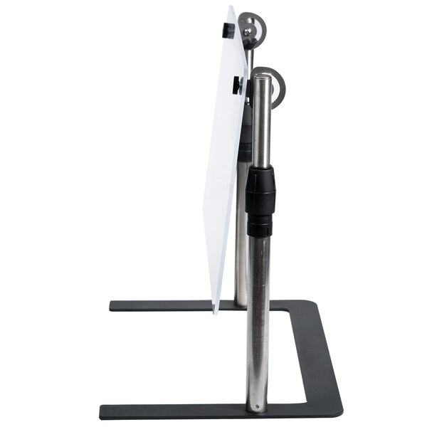 Vollrath MB60FLAT 60" Adjustable Acrylic Breath Guard with Portable ...