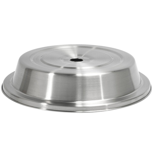 Front of the House DCV004BSS23 11" Brushed Stainless Steel Round Plate ...