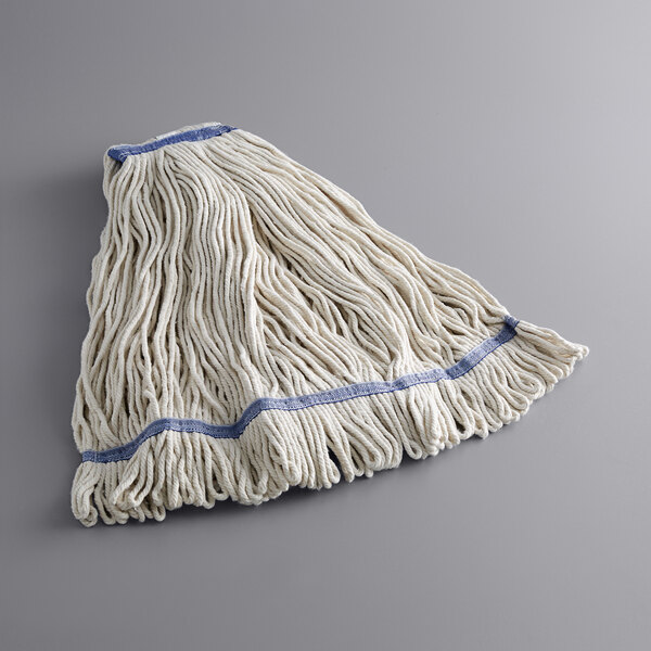 Choice 32 oz. Cotton Loop End Mop Head with 1" Band