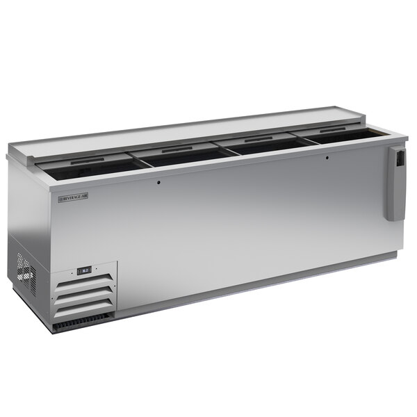 Beverage-Air DW94HC-S-02 95" Stainless Steel Deep Well Bottle Cooler ...