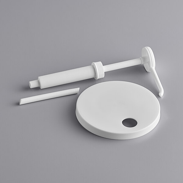 Tablecraft 662160 1 oz. Condiment Pump Kit with 6 5/16" (160 mm) Snap ...