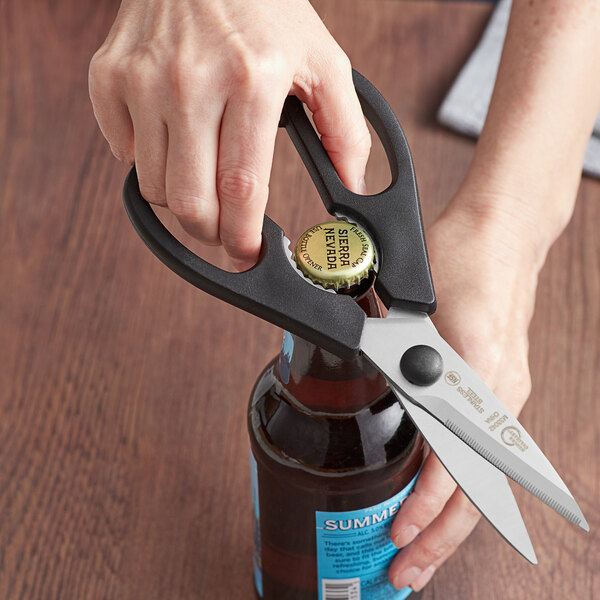 Mercer Culinary M33042P 3 3/4" Stainless Steel Multi-Purpose Shears ...