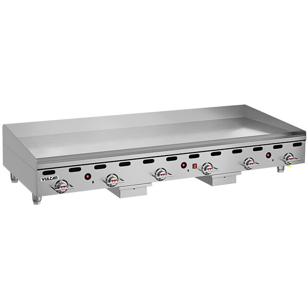 Vulcan 972RX-24C 72" Natural Gas Chrome Top Commercial Griddle with ...