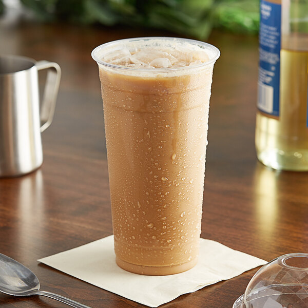 Choice HD 24 oz. Heavy Weight Clear PET Plastic Cold Cup - 50/Pack