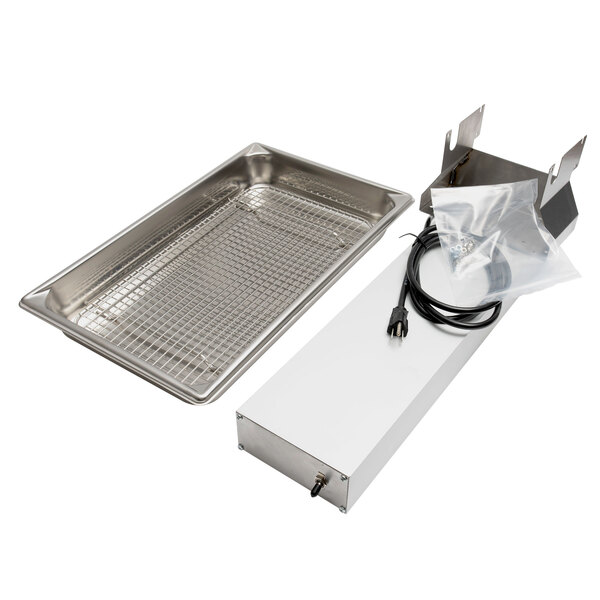 Frymaster 15MC + FWH-1 15 1/2" Stainless Steel Spreader Cabinet for ...