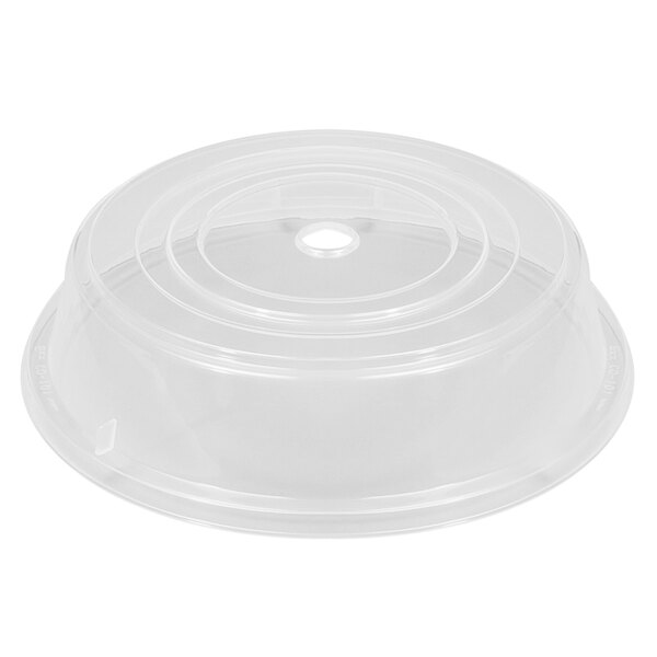 GET CO-101-CL Round Clear Polypropylene Plate Cover for 10 5/8" to 11 7 ...