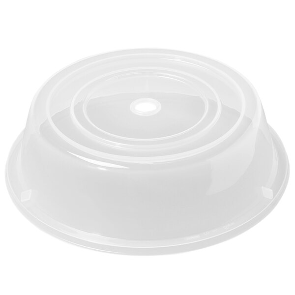 GET CO-95-CL Round Clear Polypropylene Plate Cover for 10 3/8" to 11 3/ ...