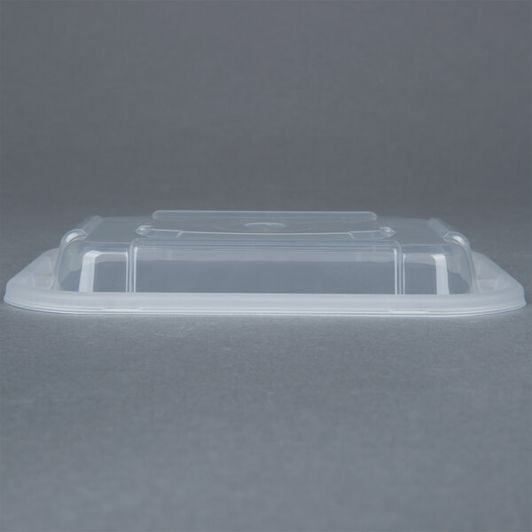 Pactiv Newspring NC-818-B 12 oz. Black 4 1/2" x 5 1/2" x 1 3/4 ...