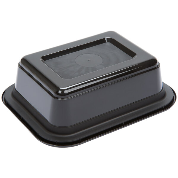 Pactiv Newspring NC-818-B 12 oz. Black 4 1/2" x 5 1/2" x 1 3/4 ...