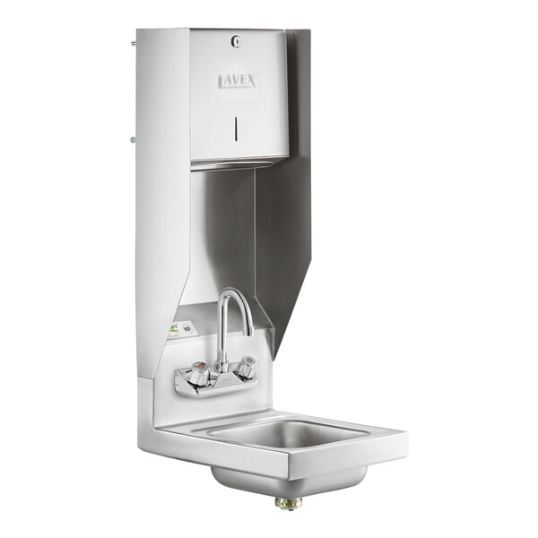 Regency Hand Sink - Wall Mounted w/ Gooseneck Faucet