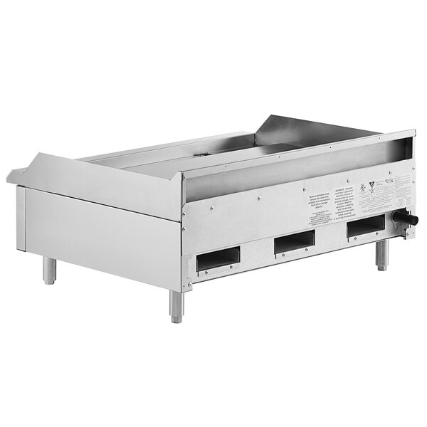 Avantco Chef Series CAG-36-TG 36" Countertop Gas Griddle with ...