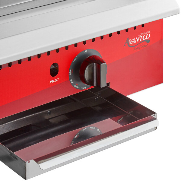 Avantco Chef Series CAG-60-TG 60" Countertop Gas Griddle with ...