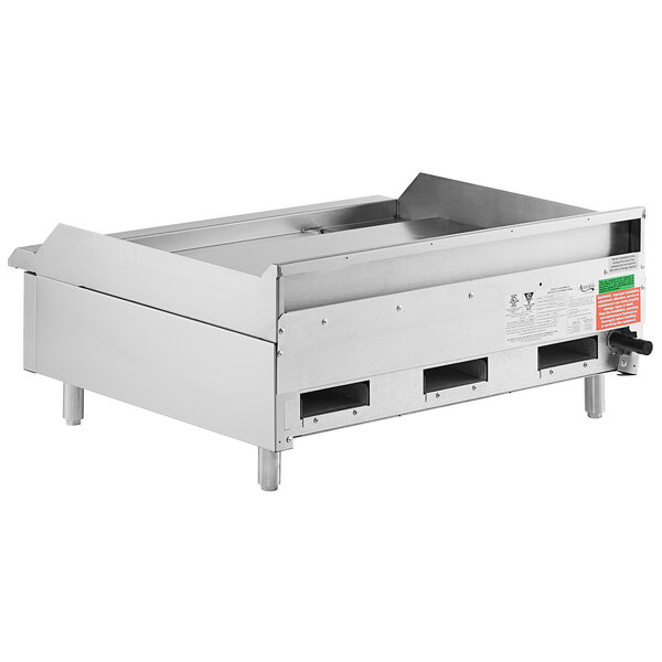 Avantco Chef Series CAG-36-MG 36" Countertop Gas Griddle with Manual ...