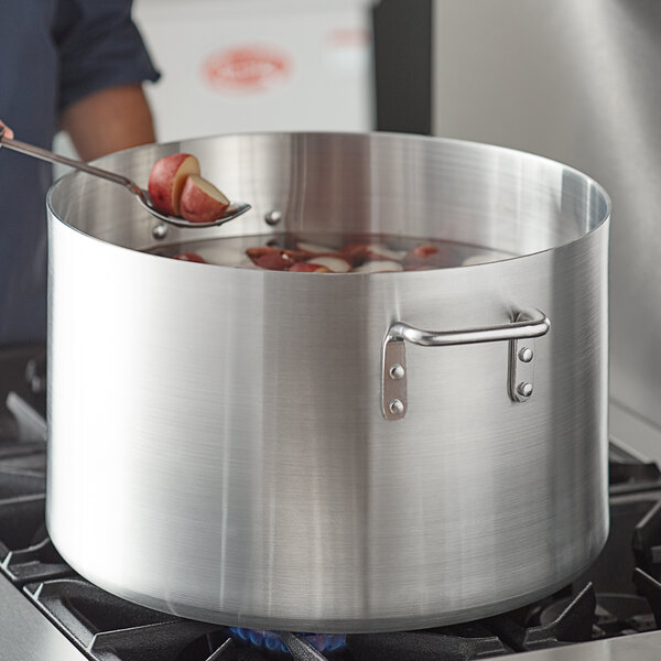 Choice 40 Qt. Aluminum Sauce Pot