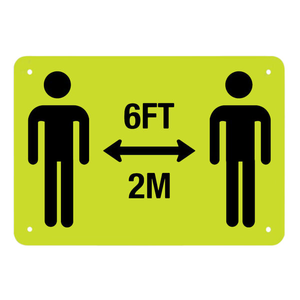 "6 Ft. / 2 M" Engineer-Grade Reflective Black / Yellow Decal with ...