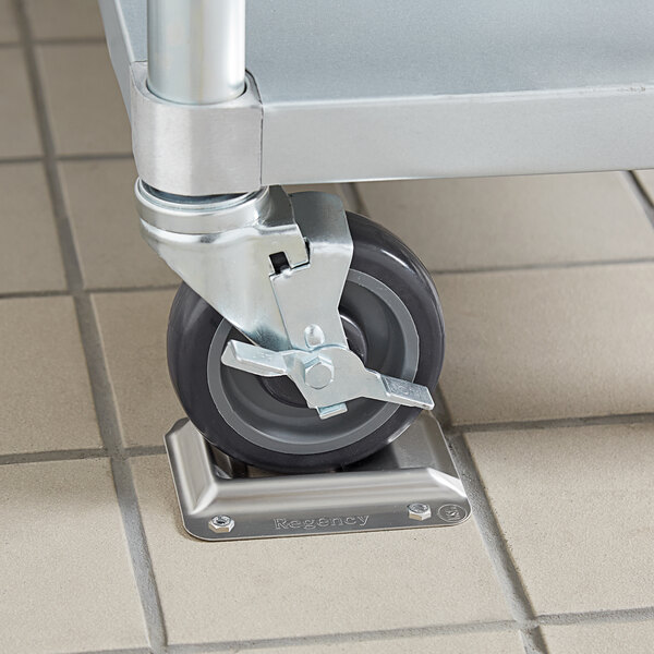 Regency Stainless Steel Caster Placement System