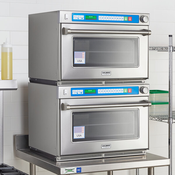 Solwave Ameri-Series Heavy-Duty Commercial Steamer Microwave Oven - 208 ...