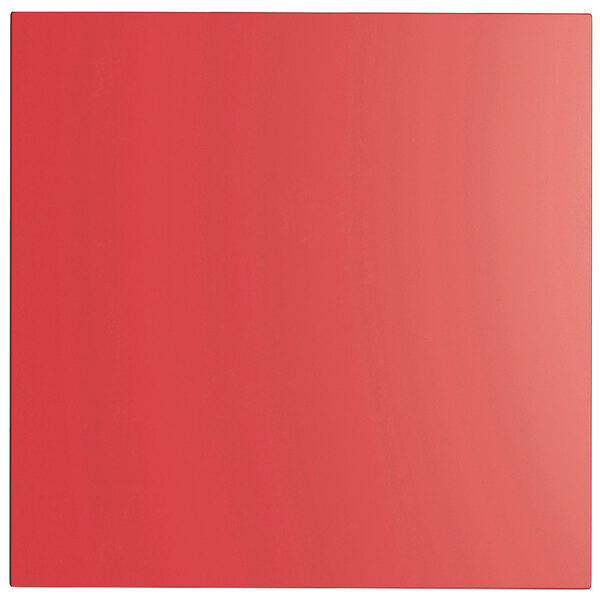 Lancaster Table & Seating Alloy Series 32" x 32" Ruby Red Bar Height ...