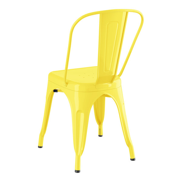 Lancaster Table & Seating Alloy Series 23 1/2" x 23 1/2" Citrine Yellow ...