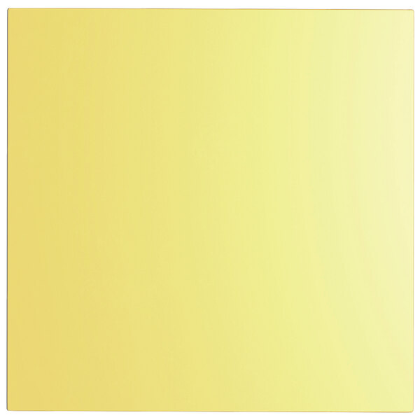 Lancaster Table & Seating Alloy Series 36" x 36" Yellow Standard Height ...