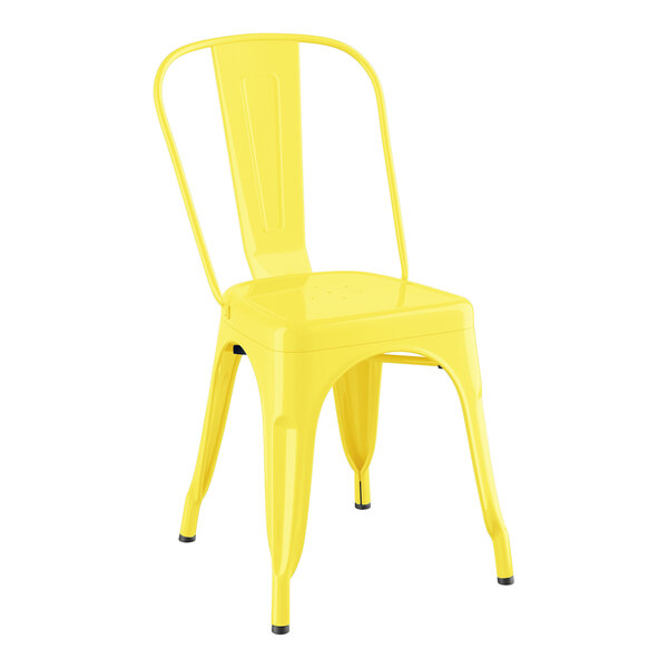 Lancaster Table & Seating Alloy Series 35 1/2" x 35 1/2" Citrine Yellow ...