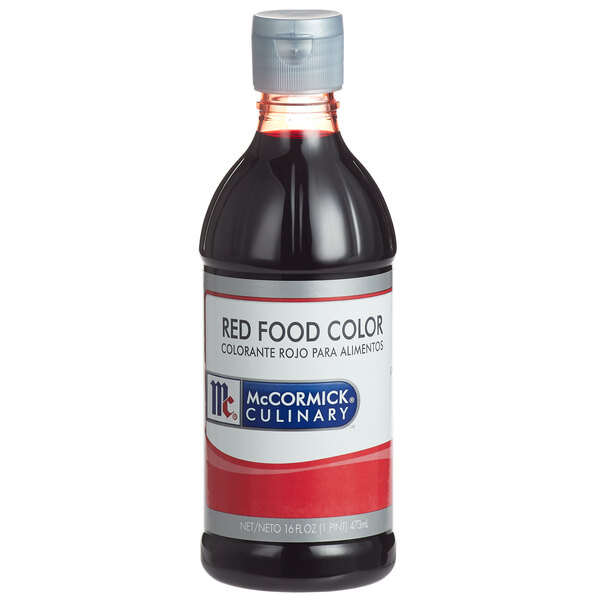 McCormick Red Food Coloring - 16 oz. | WebstaurantStore
