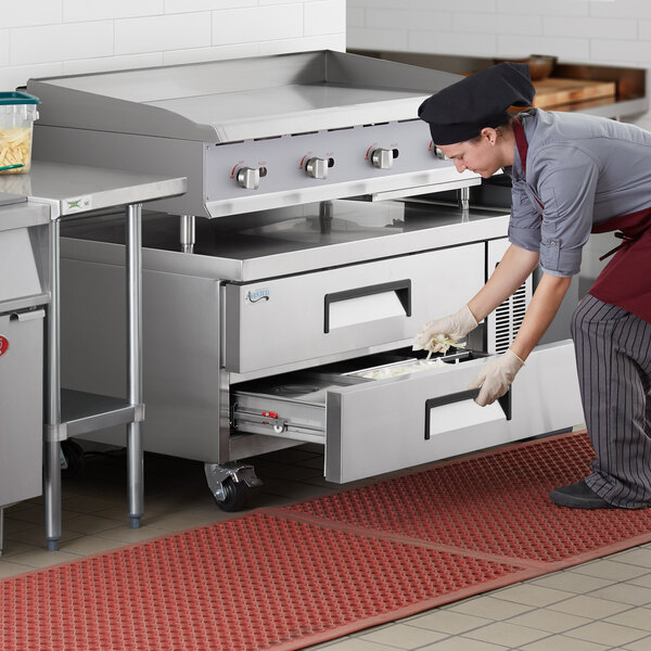 Cooking Performance Group G48 48" Gas Countertop Griddle with Manual ...