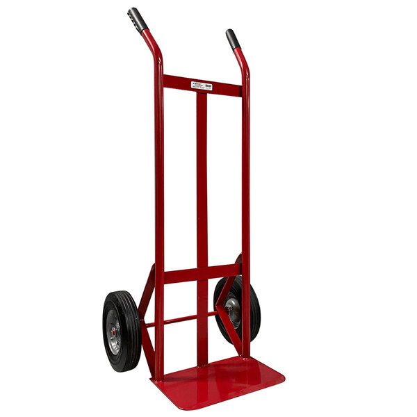 Winholt 508SP-RD Heavy Duty Steel Pipe Hand Truck with 10" Semi ...