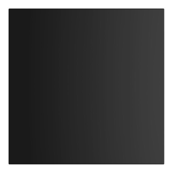 Lancaster Table & Seating Alloy Series 32" x 32" Onyx Black Standard ...