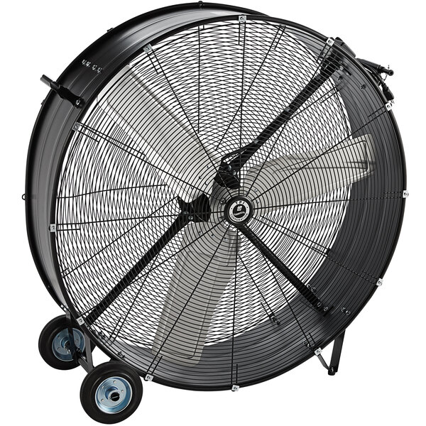 TPI CPB 36-D 36" 2-Speed Fixed Direct Drive Industrial Drum Fan - 1/3 ...