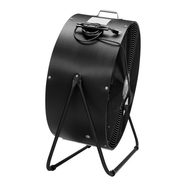 TPI MB 30-DF 30" 2-Speed Fixed Industrial Mini Drum Fan - 1/4 hp, 4,400 CFM