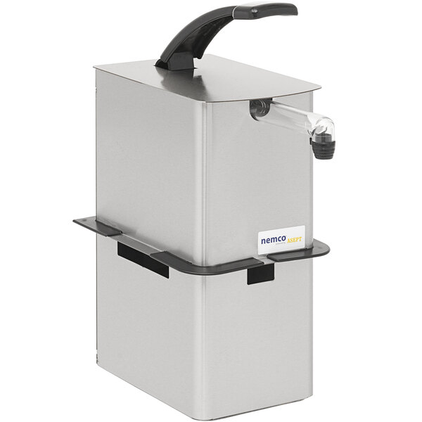 Nemco 10966 Asept Stainless Steel Drop-In Pump Dispenser for 1.5 Gallon ...