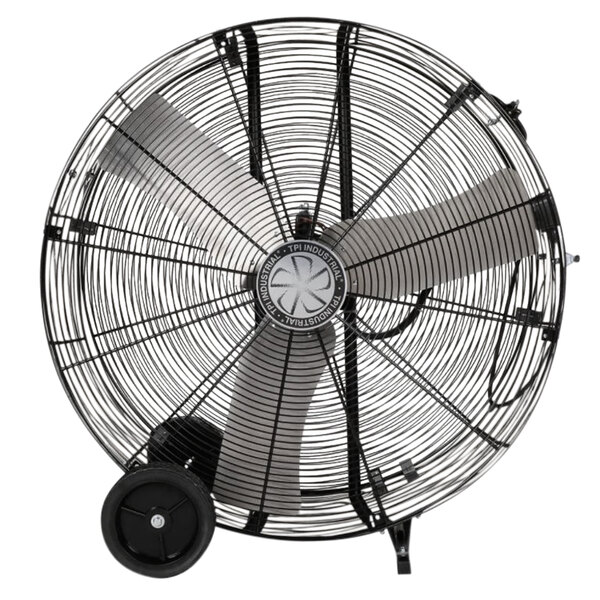 TPI PB 36-D 36" 2-Speed Fixed Direct Drive Industrial Drum Fan - 1/3 hp ...
