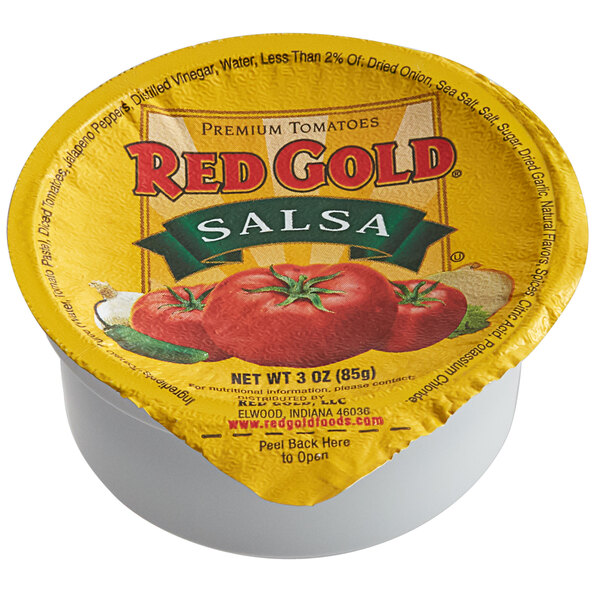 Red Gold Mild Salsa Cups - 84/Case | Shop WebstaurantStore