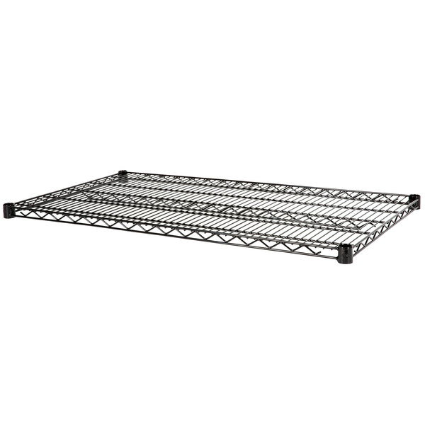 Regency 21" x 42" NSF Black Epoxy Wire Shelf