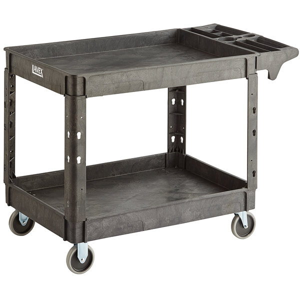 Commercial Plastic Utility & Bus Carts - Lavex