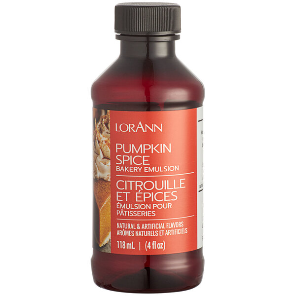 LorAnn Oils 4 fl. oz. Pumpkin Spice Bakery Emulsion