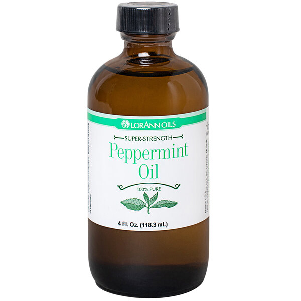 LorAnn Oils All-Natural Peppermint Oil - 4 oz. Bottles