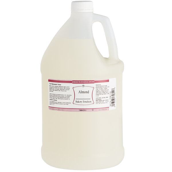 LorAnn Oils 1 Gallon Almond Bakery Emulsion