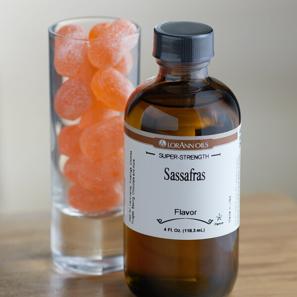 LorAnn Oils 4 fl. oz. Sassafras Super Strength Flavor