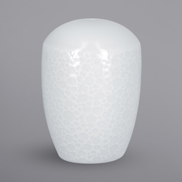 RAK Porcelain CHPCLPS01 Charm 3 1/2" Bright White Embossed Porcelain ...