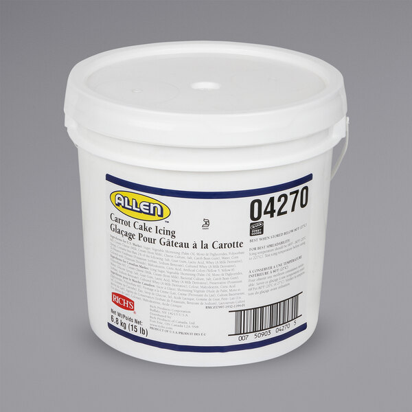 Rich's Carrot Cake Icing - 15 lb. Pail