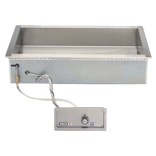 Wells 5P-HT200AF Bain Marie Style 2 Pan Drop-In Hot Food Well with ...