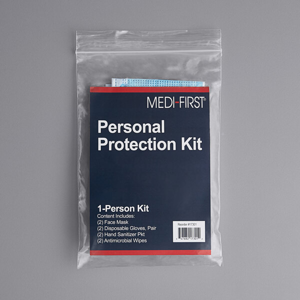 Medique 17301 Single PPE Kit | WebstaurantStore