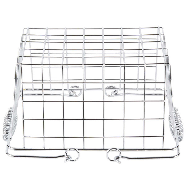 American Metalcraft RBHC759 Chrome Tabletop Market Basket - 9" x 7" x 5"