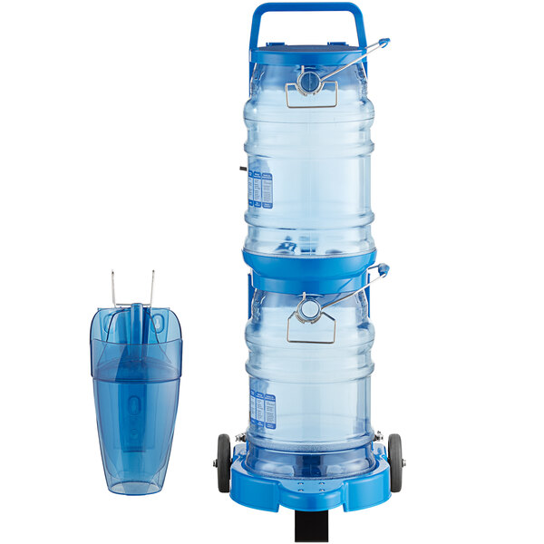 San Jamar Saf-T-Ice Tote Kit with Cart (6 Gallon)