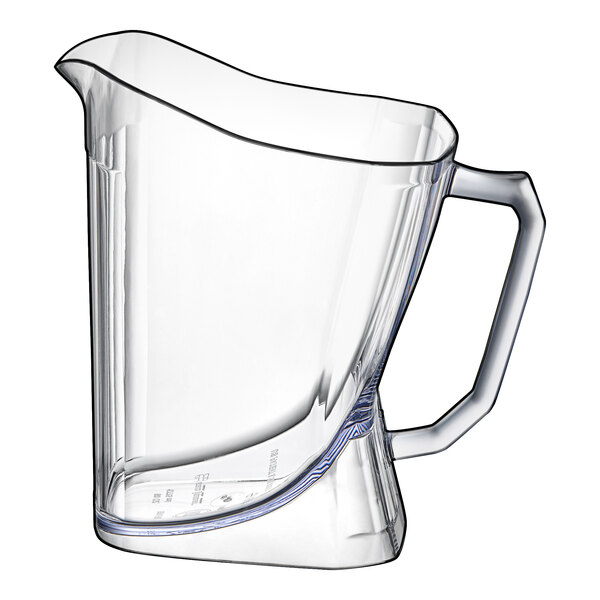 San Jamar PPP60 Perfect Pour 60 oz. Plastic Beer Pitcher