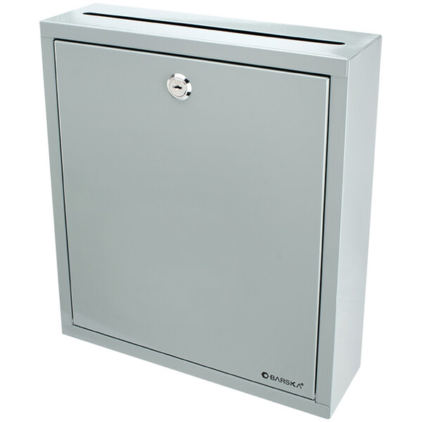 Barska Steel Security Drop Box with Key Lock (Wall-Mount)